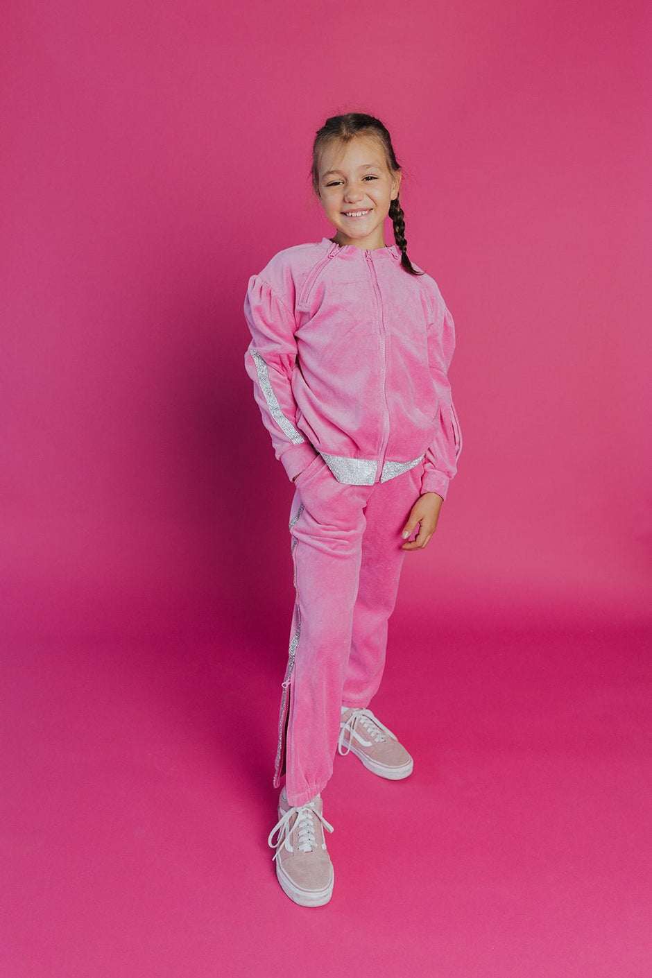 Adaptive Tracksuit Jacket & Pants with Chemo Port & IV Access Zippers ...